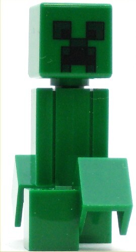 LEGO Minecraft Minifigure Creeper (Genuine) | eBay