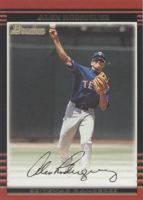 2002 Bowman - Alex Rodriguez #3 Gold for sale online | eBay