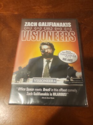 Visioneers DVD 2011 Zach Galifianakis, Brand New Sealed R RATED ...