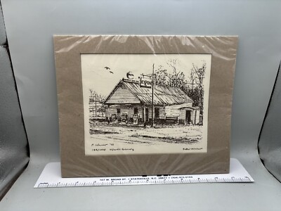 Peter Warner Print Ward's Grocery 142/1000 | eBay