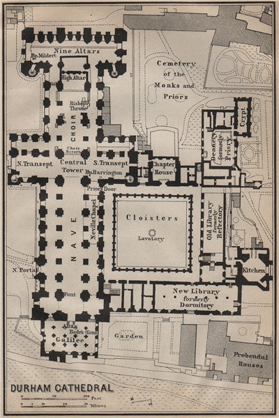 Durham Cathedral Floor Plan