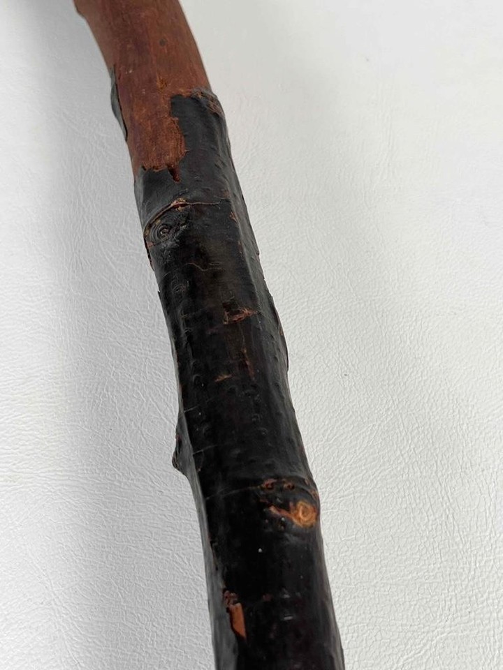 Antique Native American Woodland Effigy Indian Burl Root War Club ...