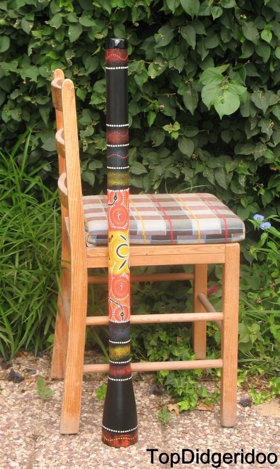 Modern Didgeridoo Slide Dot-Painted Didjeribone *NEW MODEL WITH A ...
