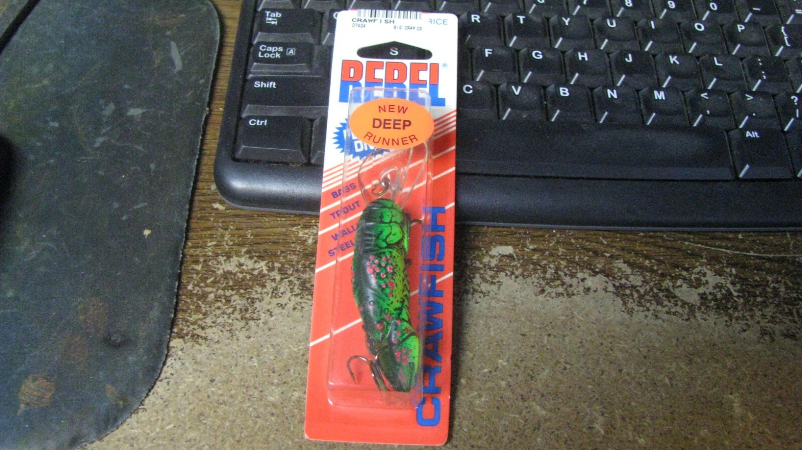 Rebel "deep craw" bass/walleye lure, NOS, NIP, 3/8 oz, free shipping | eBay