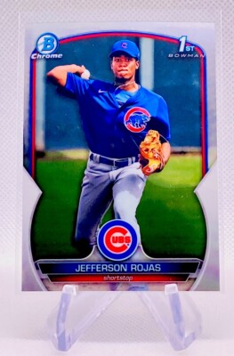 2023 Bowman Chrome Prospects Jefferson Rojas 1st Bowman #BCP-70 ...