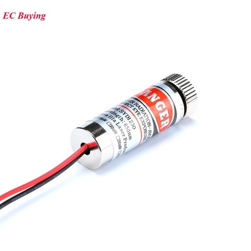 650nm 5mW Focus Adjustable Laser Head Red Cross Line Laser Diodes ...