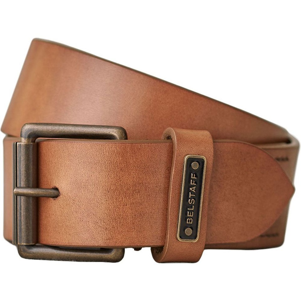 Belstaff Ledger Fashionable Casual Wear Leather Belt Chestnut | eBay