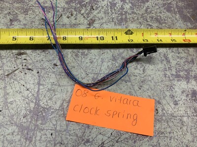 2006-2008 GRAND VITARA CLOCK SPRING BLACK CONNECTOR PIGTAIL | eBay