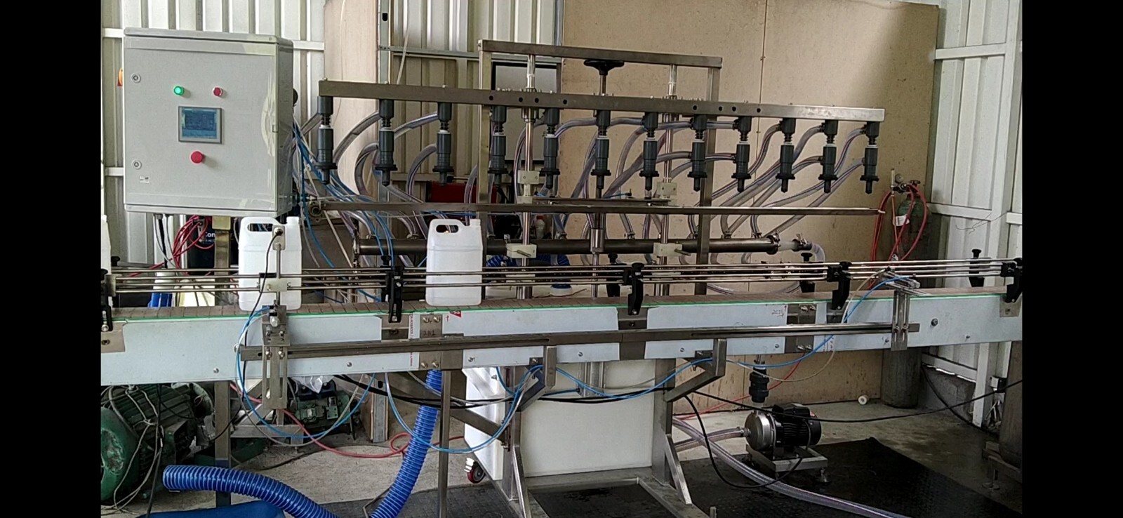 overflow fill nozzles Filler PVC corrosive chemicals PVC-U bleach Viton ...