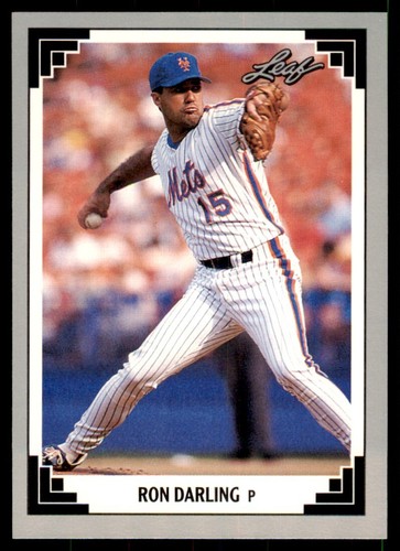 1991 Leaf Ron Darling Baseball Cards #378 | eBay