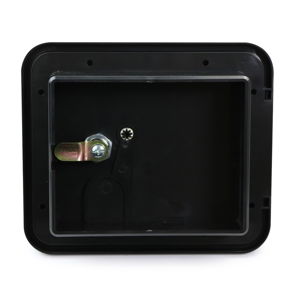 Black Square Electric Cable Hatch Back RV Camper Trailer Parts Home 2MB ...