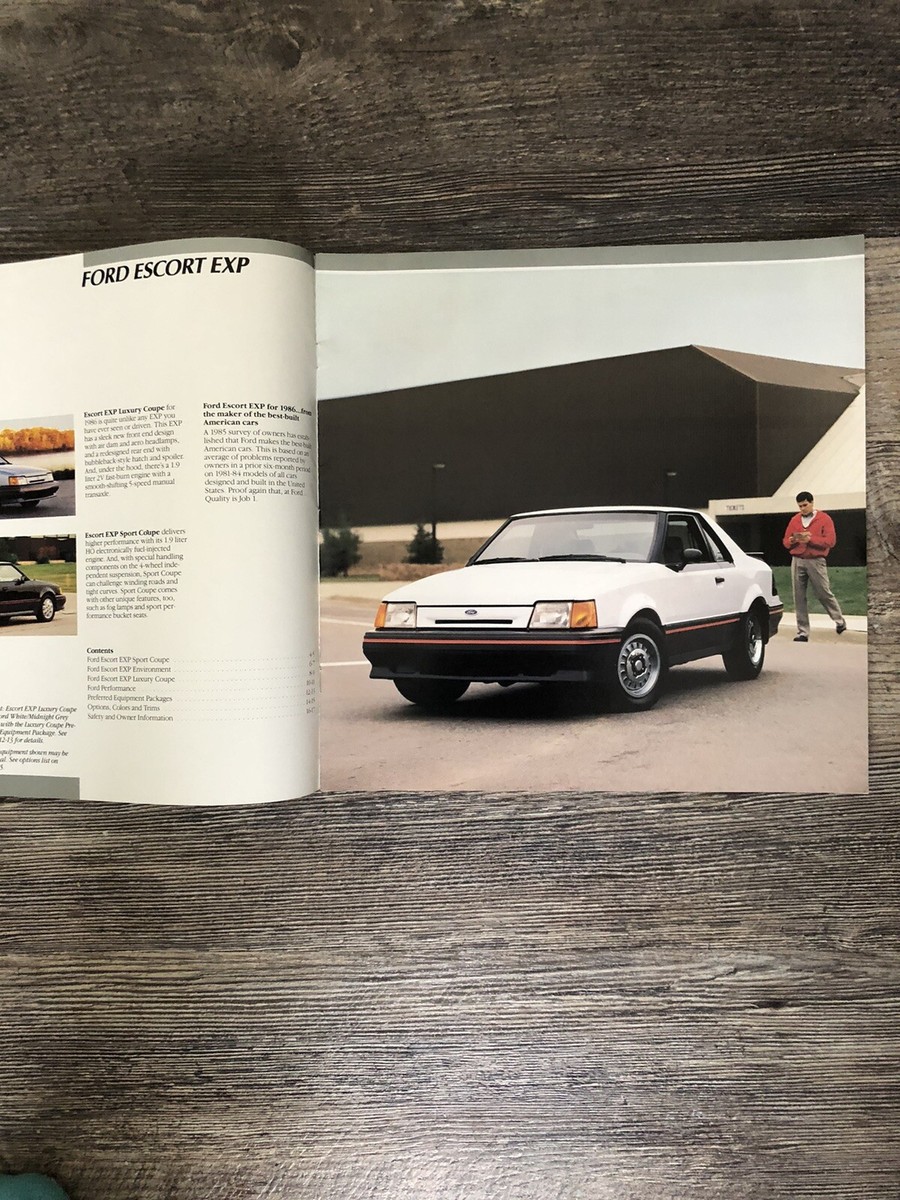 1981 Ford Exp Interior Mercury LN7 Commercial