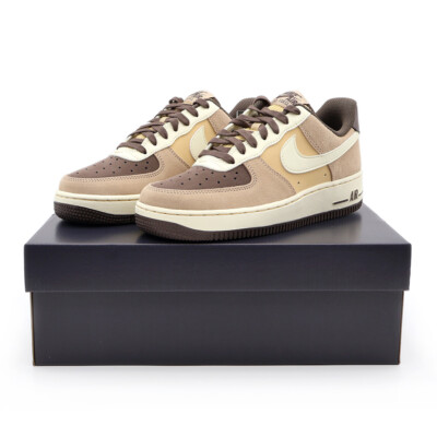 FB8878-200 Nike Air Force 1 '07 LV8 Hemp Baroque Brown Coconut Milk ...