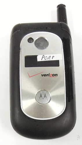 Motorola V325 - Black and Silver ( Verizon ) Rare Cellular Flip Phone | eBay