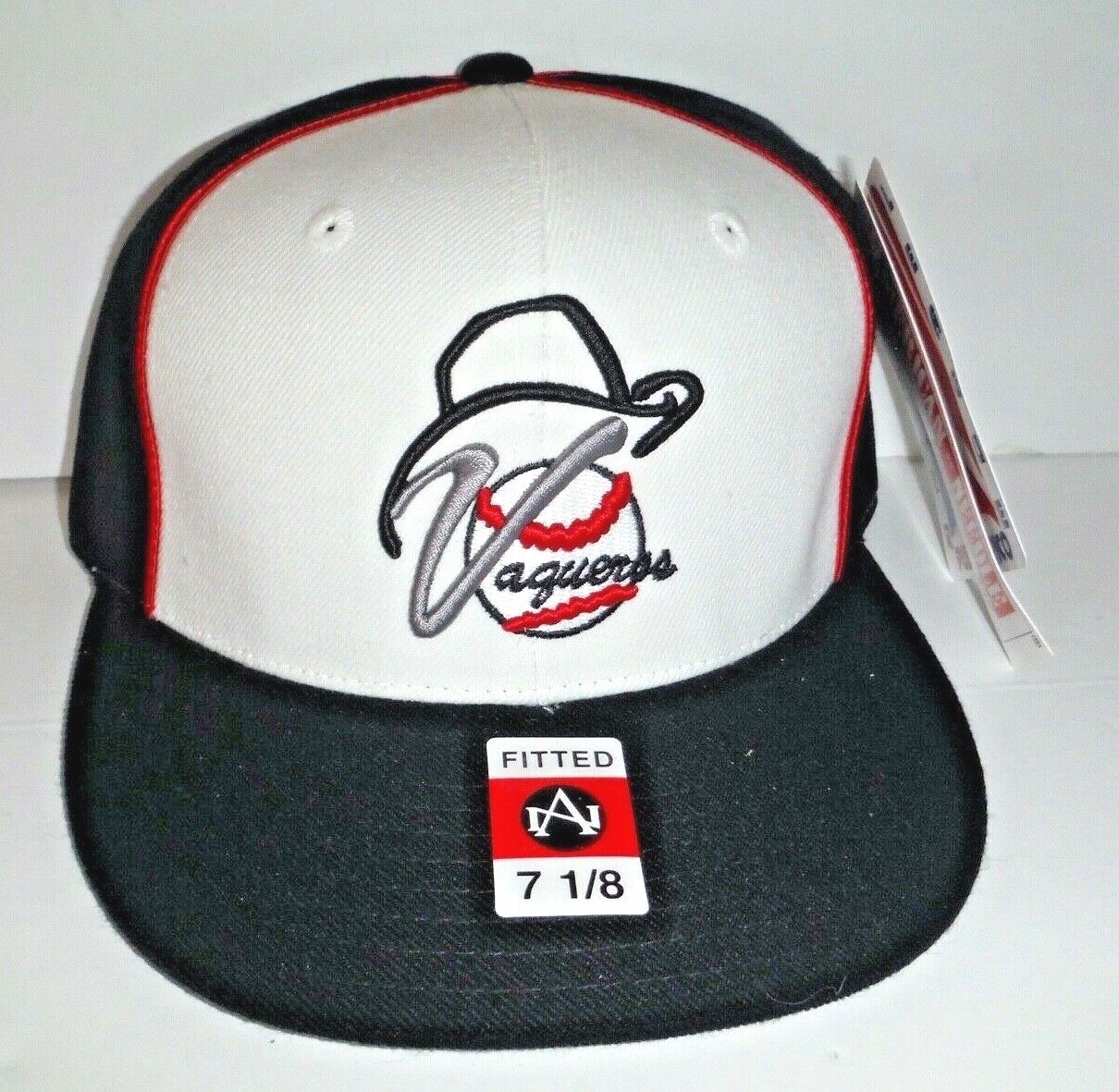 VAQUEROS DE BAYAMON PUERTO RICO BASEBALL AUTHENTIC NWT Fitted 7 1/8 HAT ...