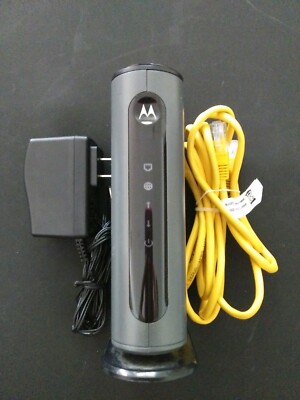 MOTOROLA Model: MB7220 8x4 DOCSIS 3.0 Cable Modem Max Speed With ...