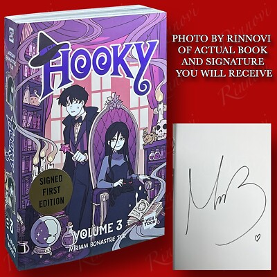 Hooky Volume 3 SIGNED Miriam Bonastre Tur (2023, PB,1st/1st) BRAND NEW ...