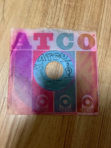 One Last Memory by Impact (Vinyl 7") NM | eBay