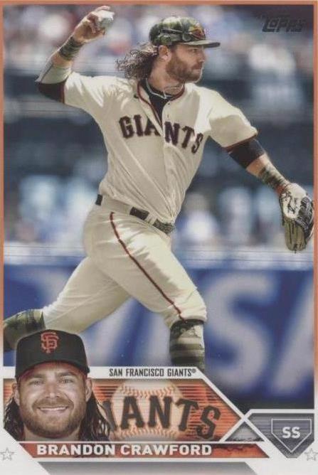 2023 Topps Series 1 - Brandon Crawford #66 for sale online | eBay