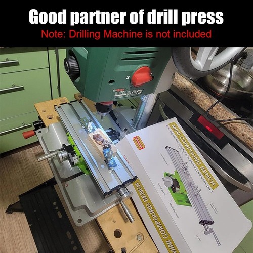 Adjustable X-Y Axis Mini Precision Milling Machine Worktable ...