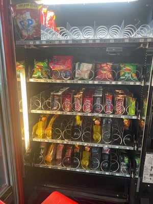 Large Combination Vending Machine With Coin And Contactless Card System ...