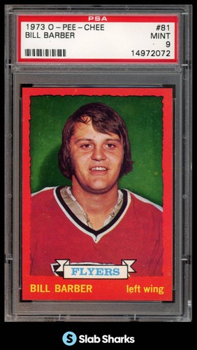 1973 O-PEE-CHEE #81 BILL BARBER RC ROOKIE PSA 9 | eBay