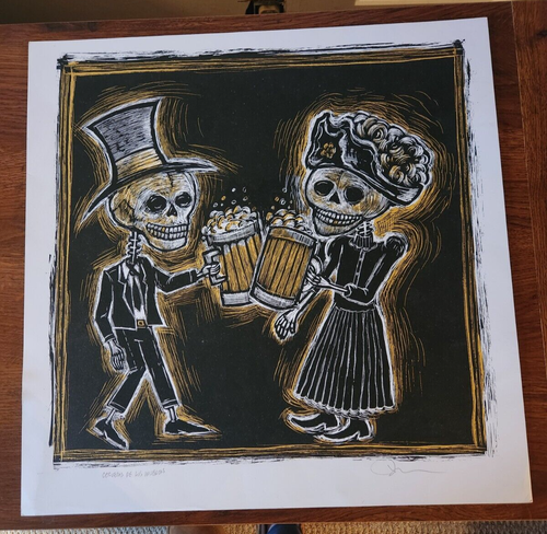 Bob Weir Grateful Dead Poster Beer Drinkin Dead Dead & Company | eBay