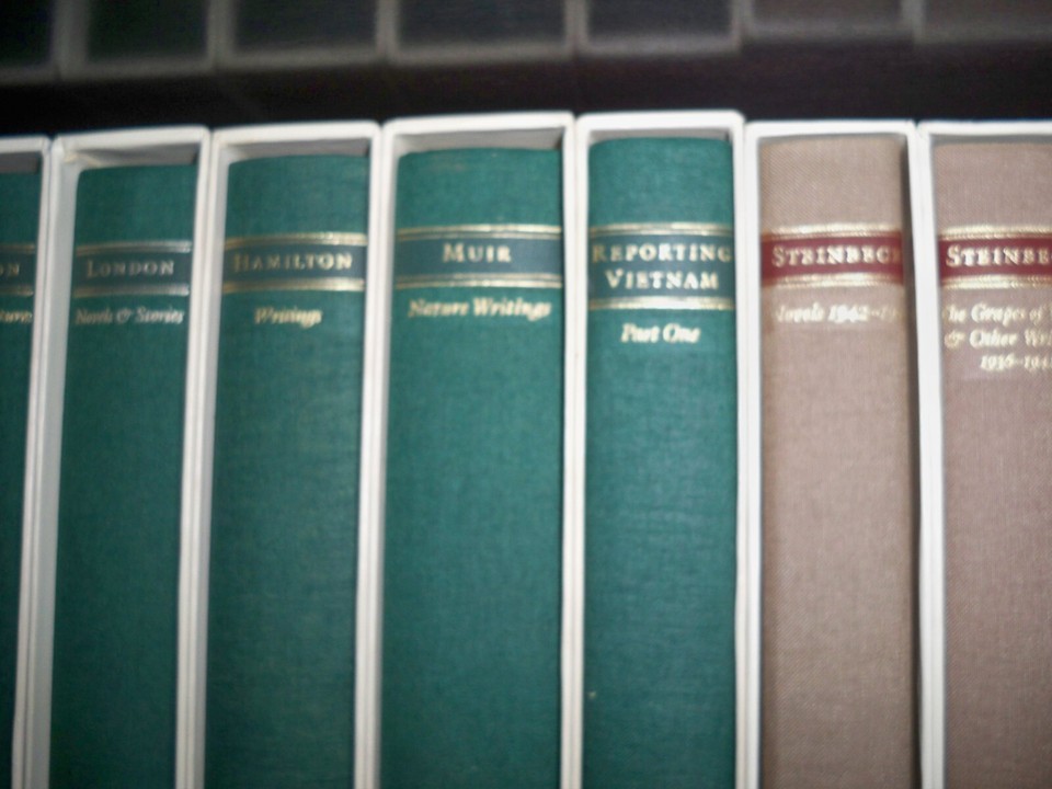 Large Lot The Library of America Set of 34 with slipcases MINT ...