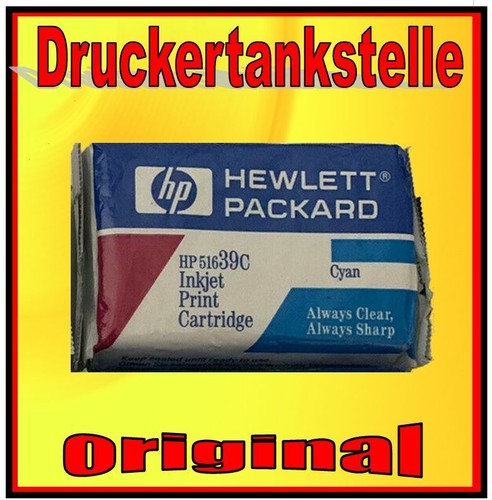Original Cartridge Ink HP 39 51639 Black Encad Novajet I II III 840 ...