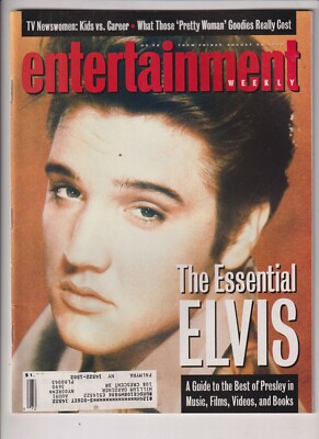 Entertainment Weekly Elvis Presley August 24, 1990 111719nonr | eBay