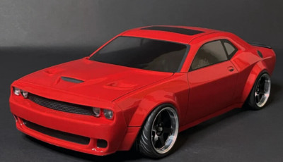 1/10 Body Shell DODGE CHALLENGER 2017 SRT Body 200mm *Clear* | eBay