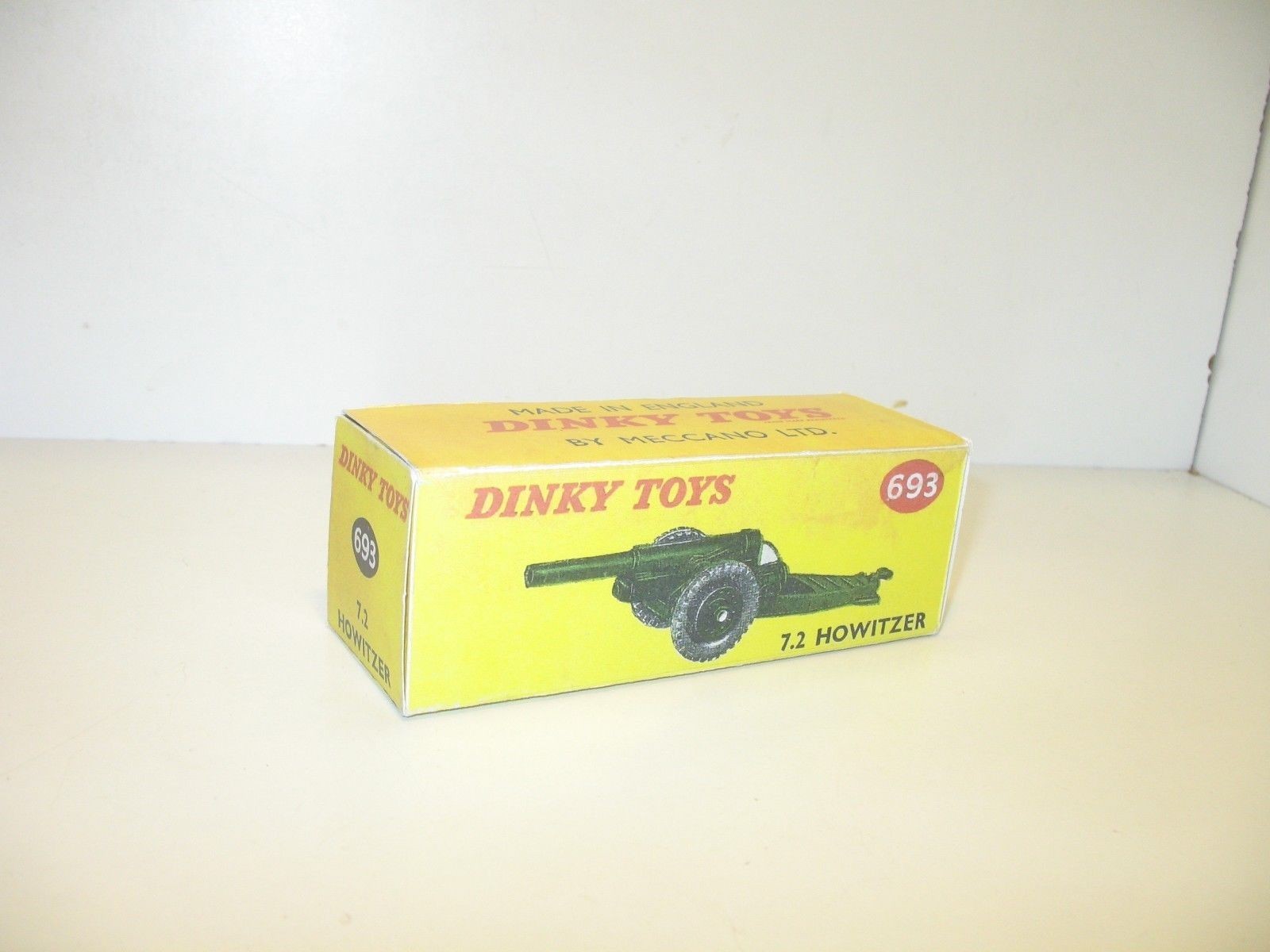 N50, Military Box Of The 7.2 Howitzer Cannon Repro DINKY Ref. 693 | eBay