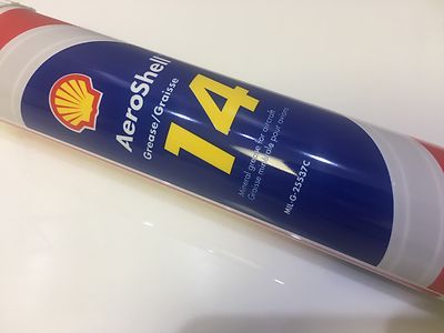 AEROSHELL 14 MULTIPURPOSE AVIATION MINERAL GREASE 14 Oz Tube w/certs | eBay