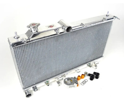 CSF All-aluminum radiator with built-in oil coolers For 2008-2014 ...
