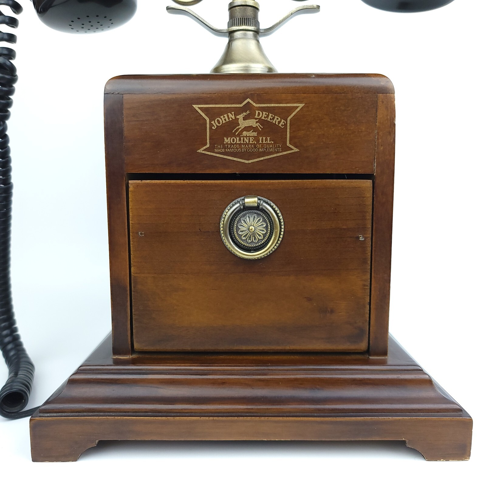 VTG John Deere Wood Cradle Phone | eBay