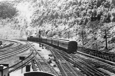 RDG reading railroad Main Line Express Port Clinton, PA 1938 ...