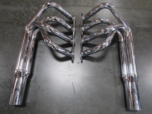 Big Block Chevy 396 454 Sprint Style Roadster Header Chrome H60503C | eBay