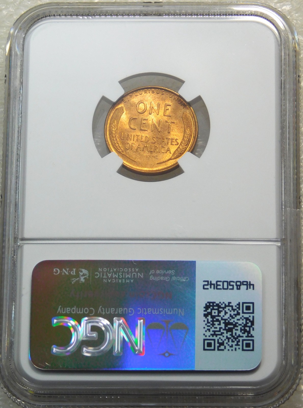 1936 P Lincoln Cent NGC MS66RD Bright Red Superb Luster, PQ New Holder ...