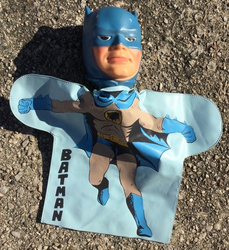 1966 Batman Hand Puppet IDEAL National Periodical Pubs Inc. DC Comics ...