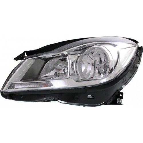 For 2012 2013 2014 Mercedes-Benz C300 Headlight Driver Side Chrome ...