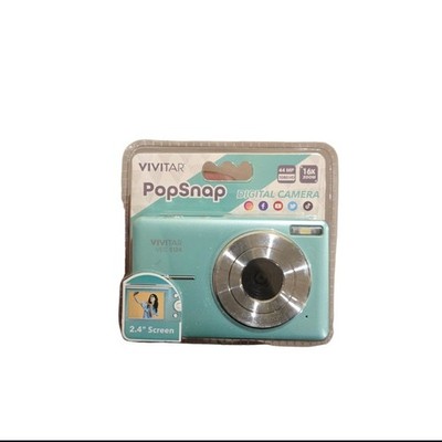 Vivitar Popsnap Compact Digital Camera, Green, 16X Zoom, 1080 HD, New ...