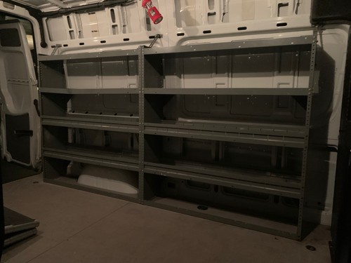 Steel Van Shelving Storage System For Sprinter Vans 2007 or newer | eBay