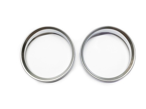 Matt Silver Dashboard Dial Gauge Rings Bezel Trim For BMW E90 E91 E92 ...