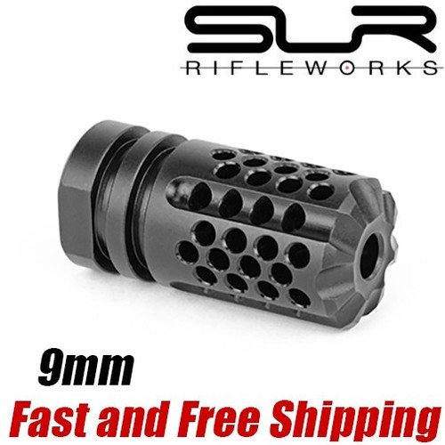 SLR Rifleworks 9mm Synergy Mini Comp/Compensator - 1/2x28 TPI ...