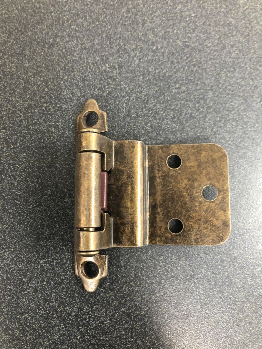 Partial Inset 3/8" Inset Partial Wrap Around Hinge | HardwareSource