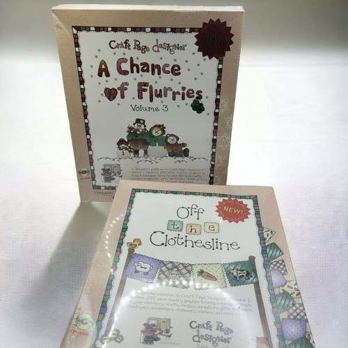 Homespun Craft Page Designer Set Software Scrapbooking Volumes 2 and 3 ...