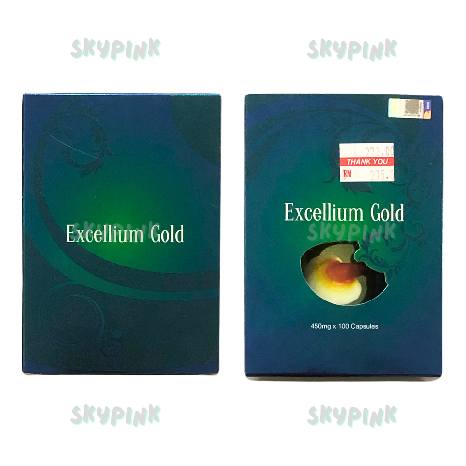 Excellium Gold Gano (Lingzhi Mycelium) Ganoderma Mycelium Extract - 1x ...