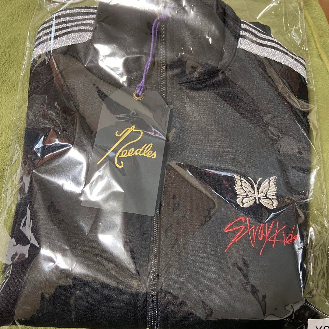 NEEDLES x Stray Kids Track Jacket Poly Smooth SIZE XS… - Gem