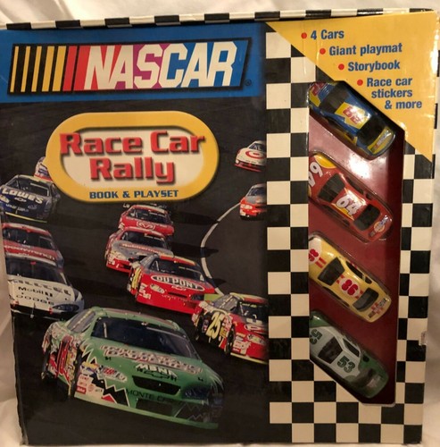 NASCAR Race Car Rally Book & Playset 2005 NIB | eBay