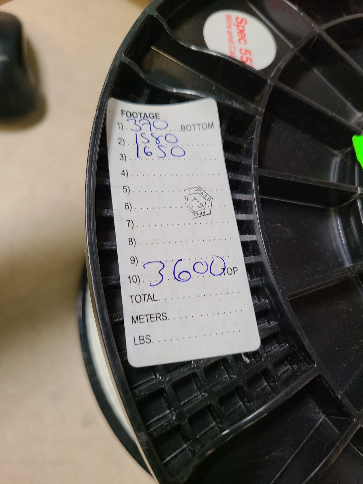 Raychem 55PC6144-22-3/6/9-9CS2955 Spec 55 wire cable 3600FT | eBay